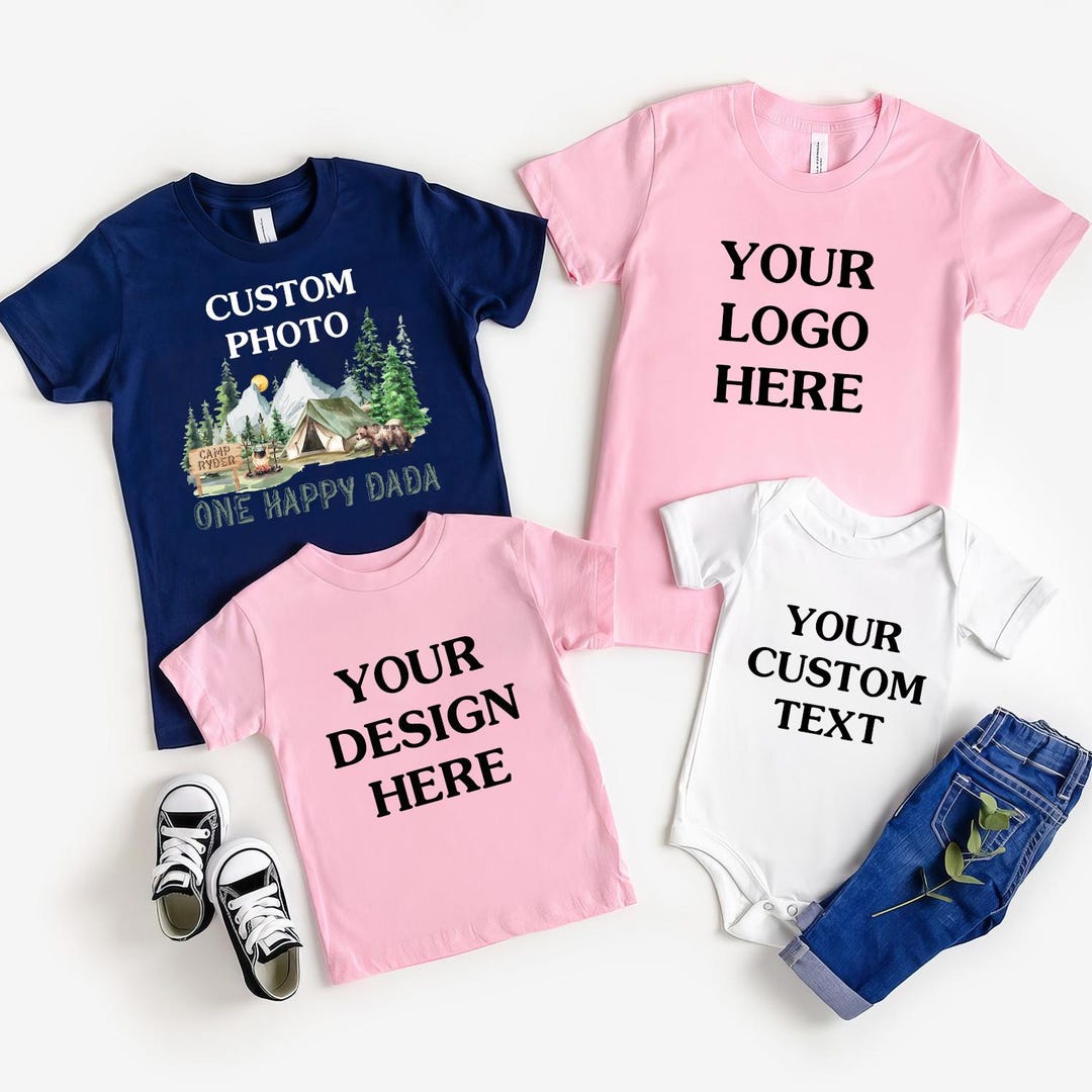 Custom Logo Shirts, Personalized Logo T-shirt, Custom Design Shirt ...