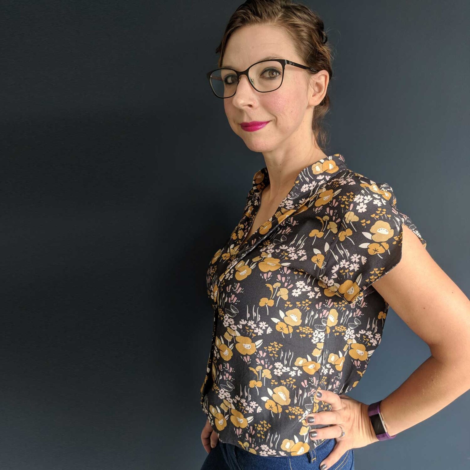 Evelyn Blouse Sewing Pattern (PDF) - Etsy