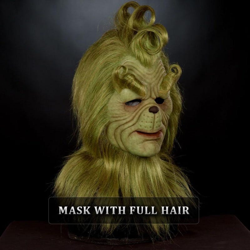 Grinch Mask - Etsy