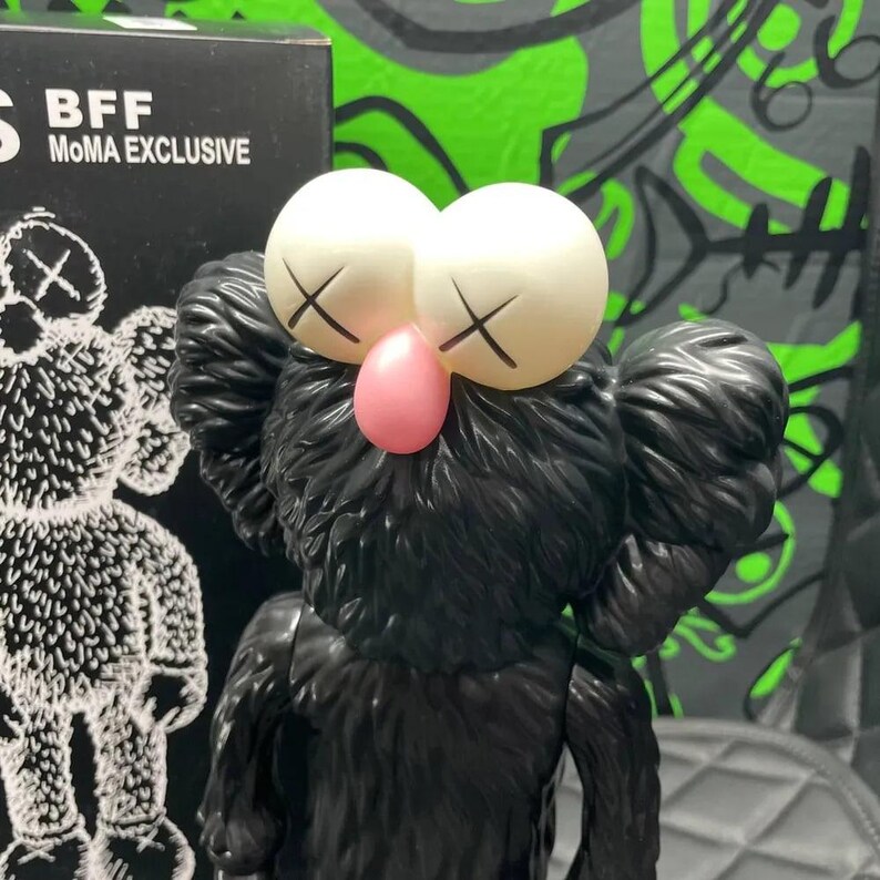 Limited Edition Elmo Kaws Inspired Doll Handcrafted Art Toy for ...