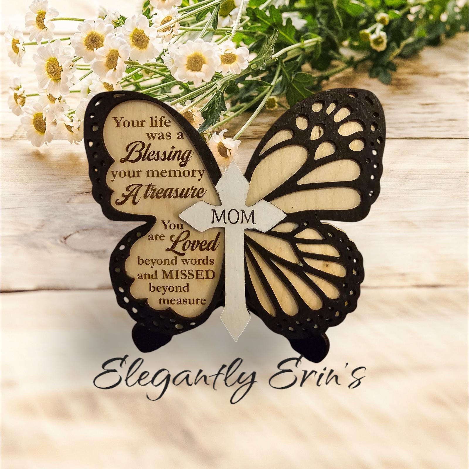 Personalized Memorial Butterfly - Etsy