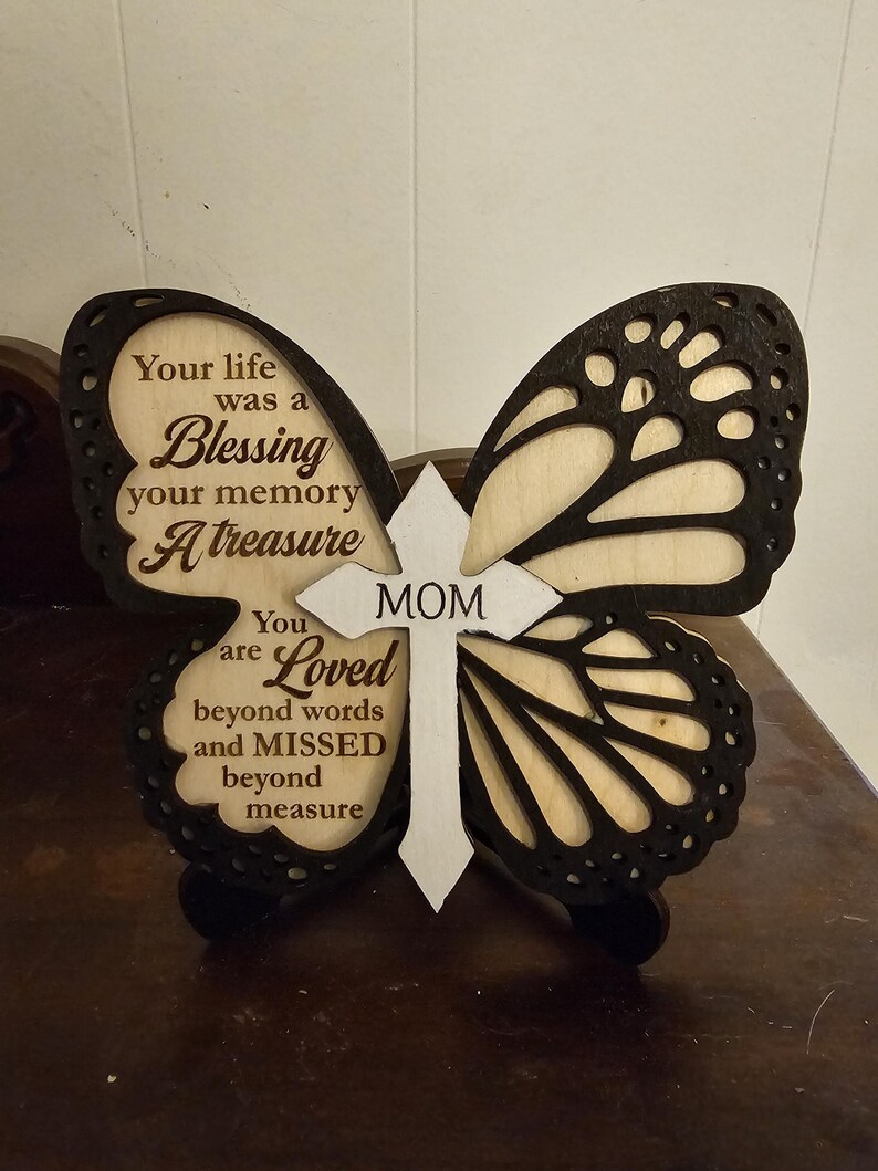 Personalized Memorial Butterfly - Etsy