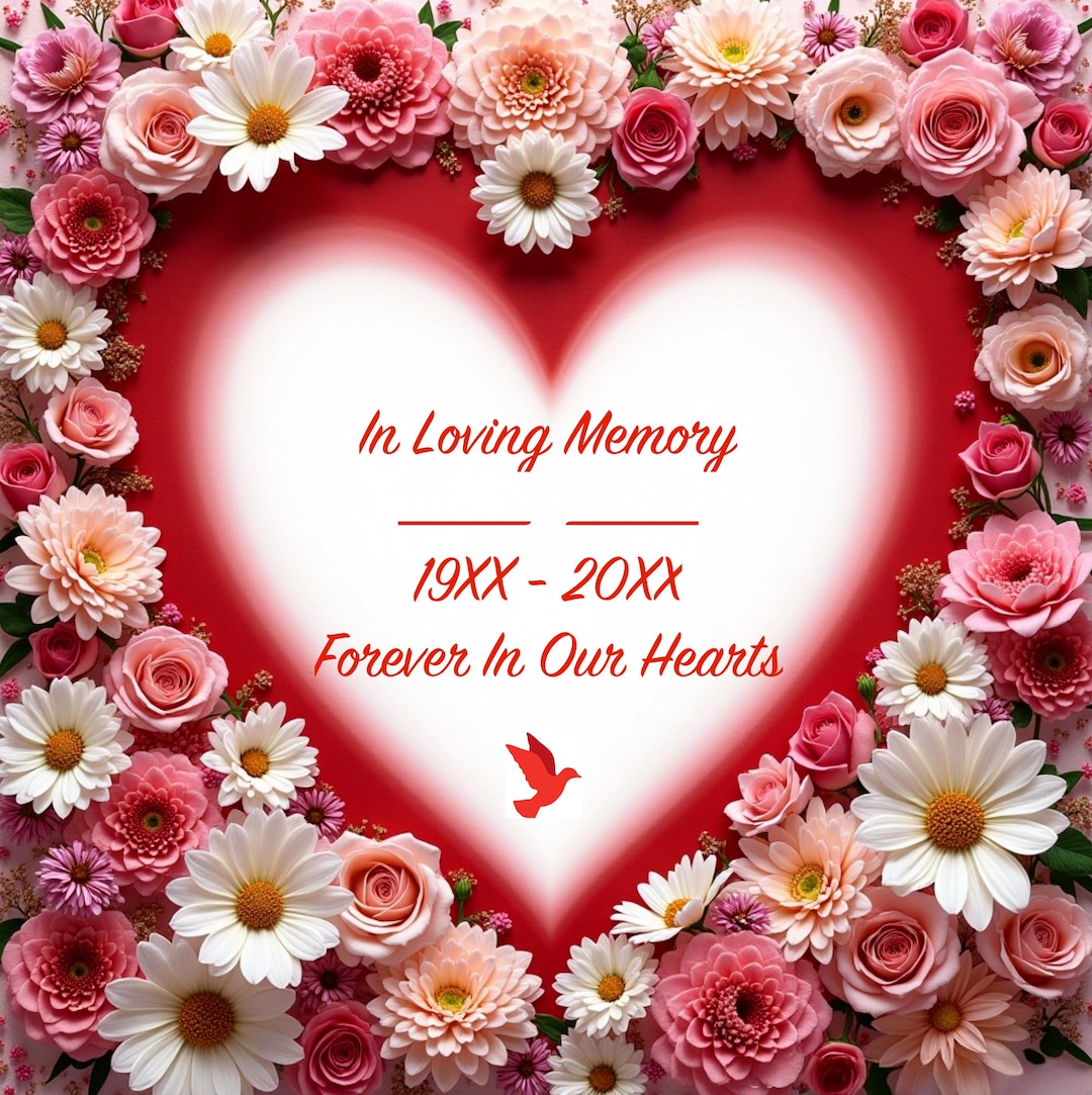 In Loving Memory Digital Download (png, Svg) | in Loving Memory Gift ...