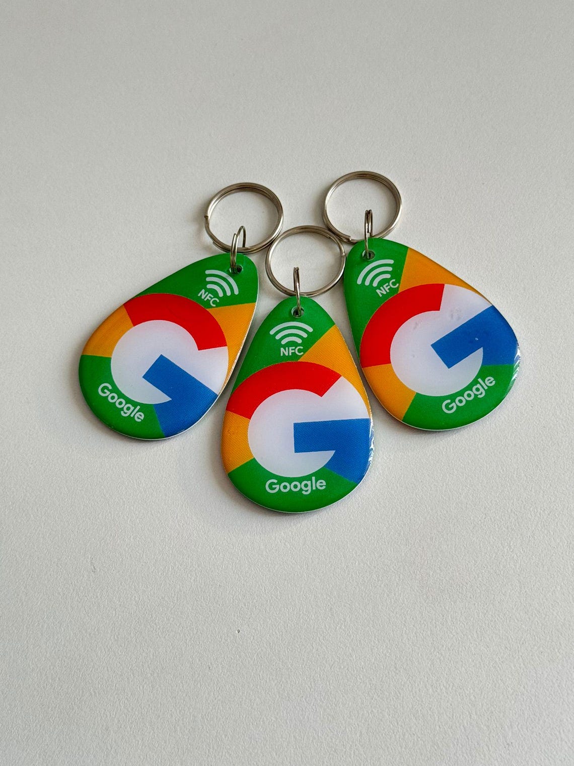 NFC Google Review Keyring.easy Fast Way to Increase Google Businesses ...