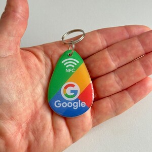 NFC Google Review Keyring.easy Fast Way to Increase Google Businesses ...