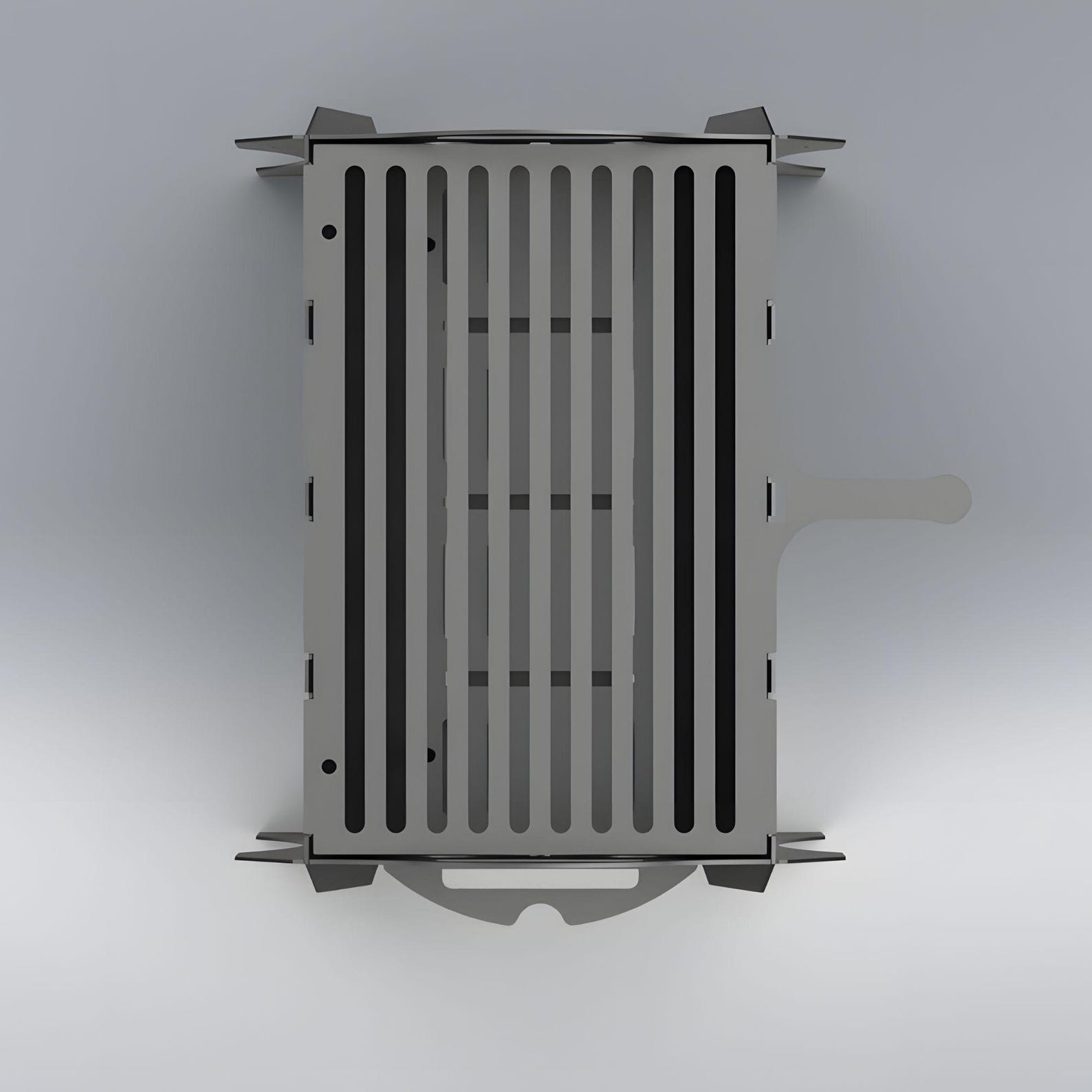 Outdoor Skull Bbq Fire Pit | Cnc Cut Grill | DXF DWG PDF Files ...