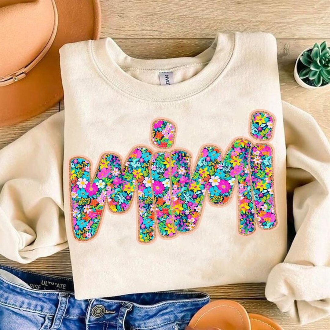 Floral Mama PNG, Preppy Mama Png, Mama Flower Png, Retro Mama Png ...