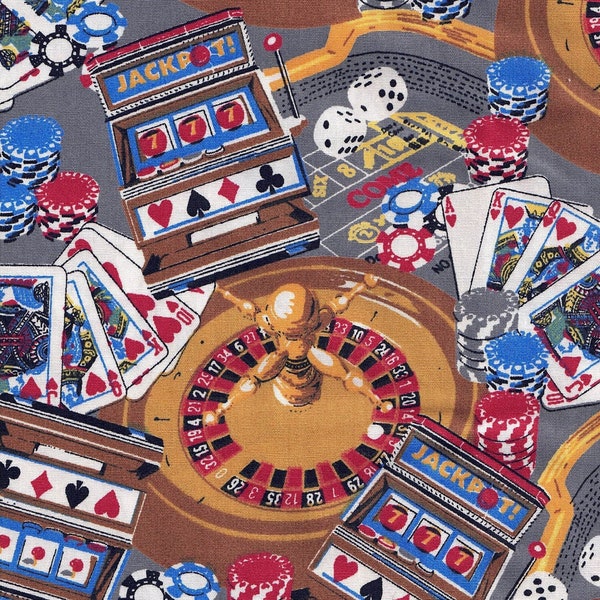 Casino Fabric - Etsy