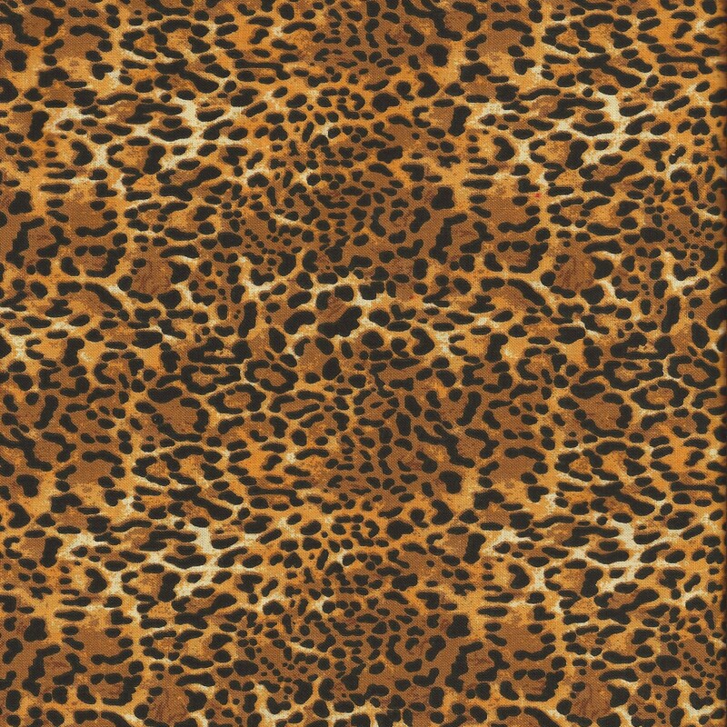 Cheetah Print Fabric - Etsy