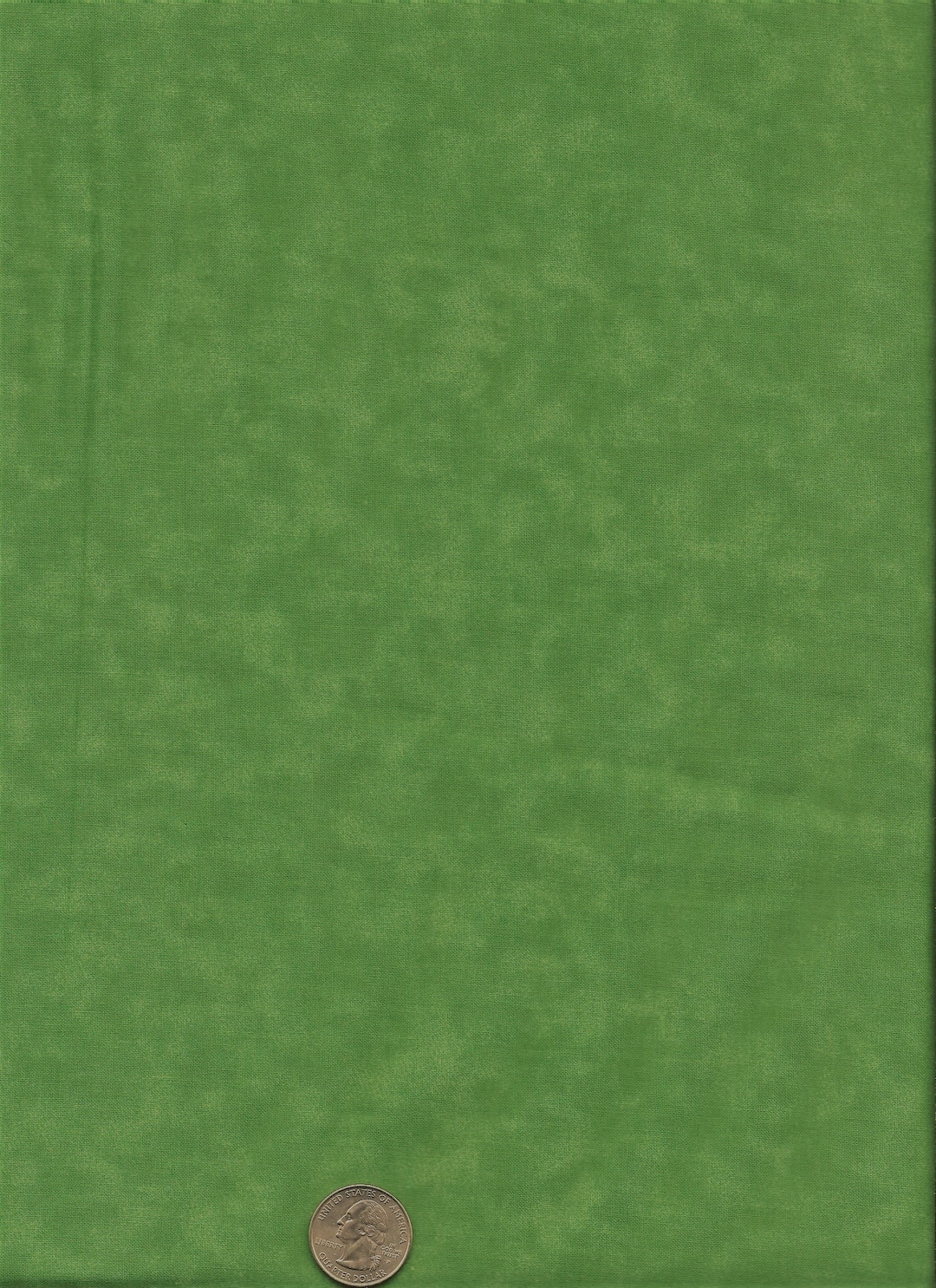 108 Wide All Cotton Quilt Backing Fabric Spring Green Blender sold BTY ...