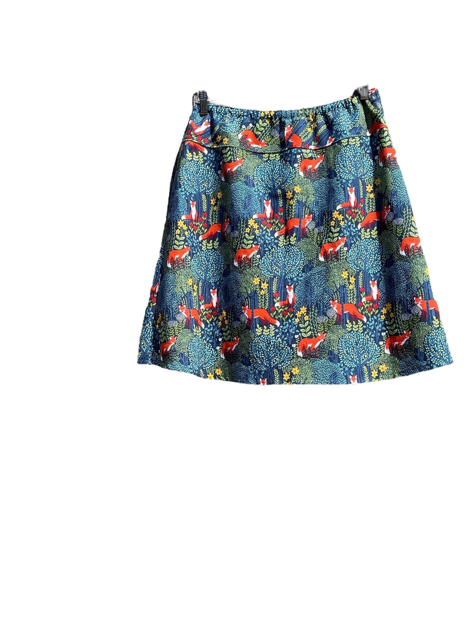 Navy Blue Fox Skirt Simple A-line Skirt Fox Skirt Available - Etsy
