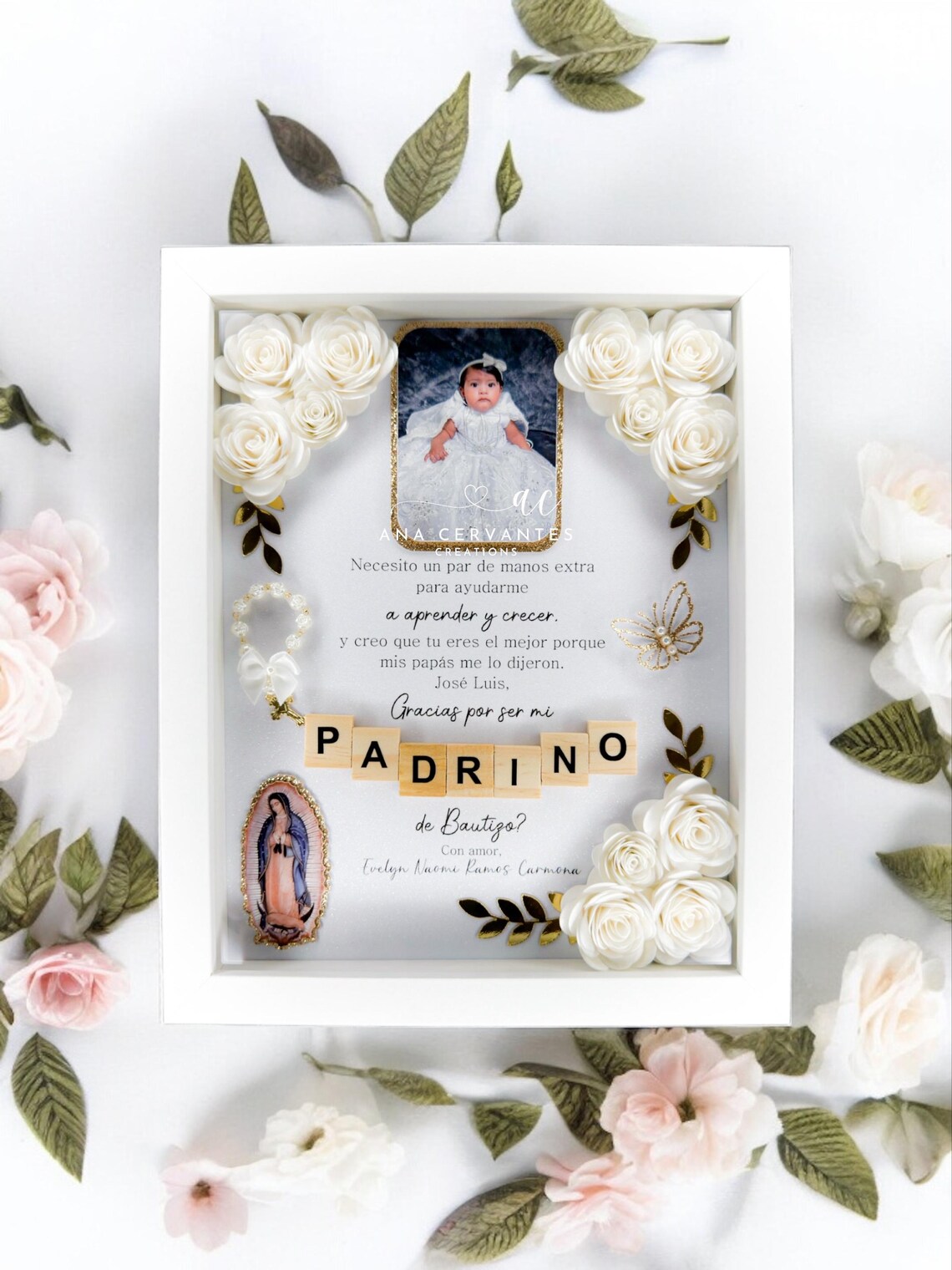 Godparent Proposal Shadow Box, Godparent Proposal, Shadow Box ...