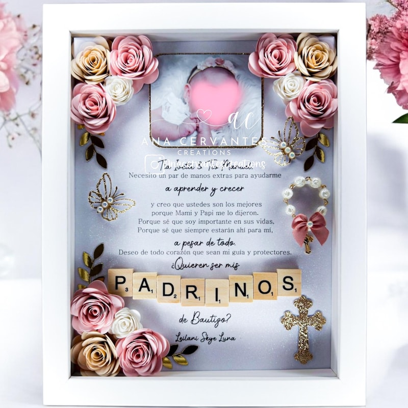 Baptism Shadow Box - Etsy