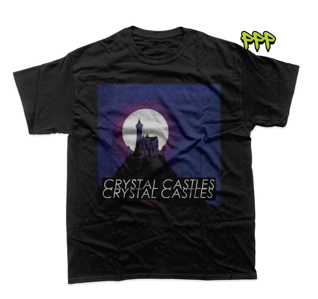 Crystal Castles T-shirt - Crystal Castles Tee - Crystal Castles Merch ...
