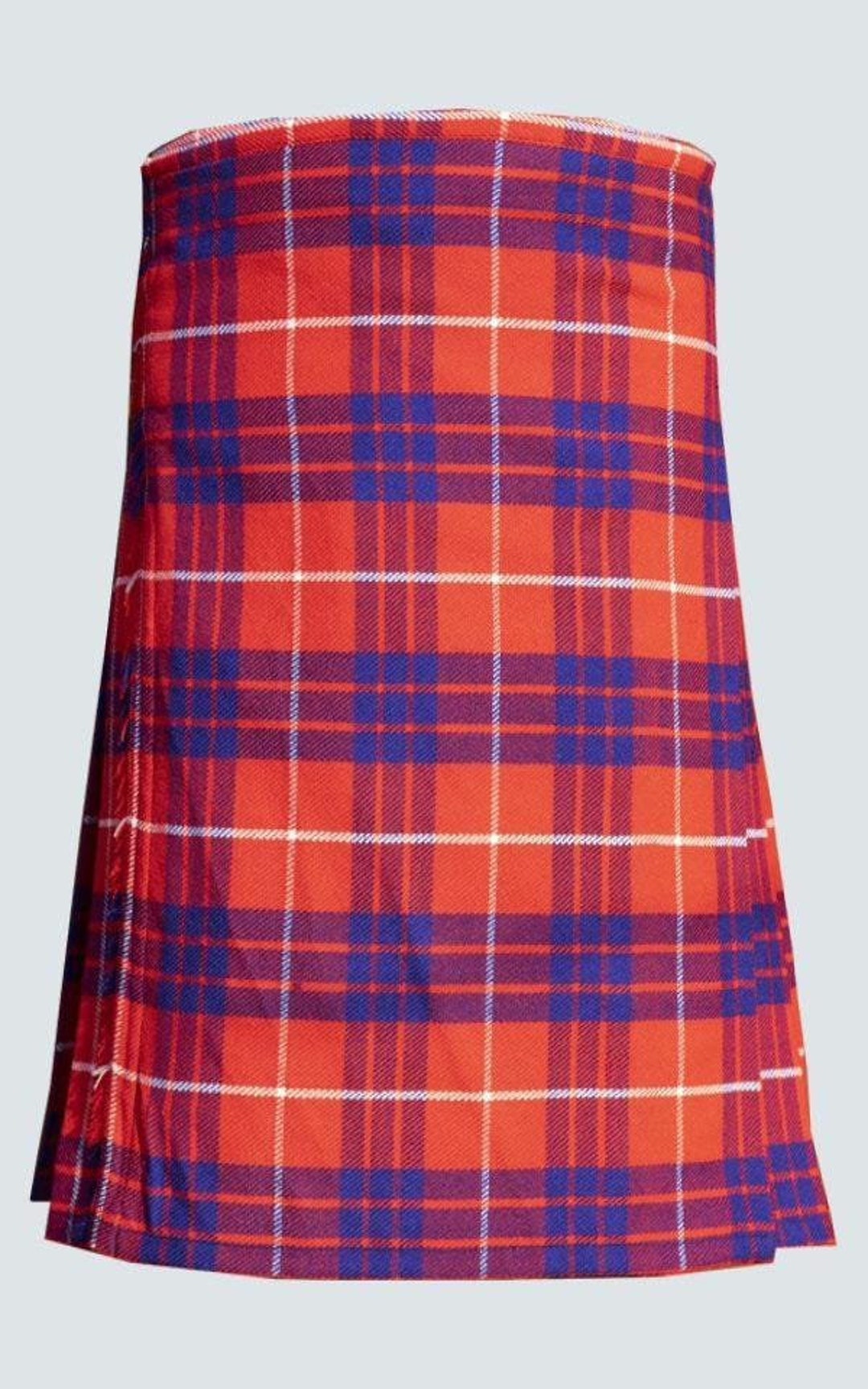 Red Hamilton Tartan Kilt Handmade Tartan Kilt Traditional Red Hamilton ...