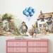 Peter Rabbit Wall Decal Peter Rabbit Wall Art Rabbit Wall Sticker Farm ...
