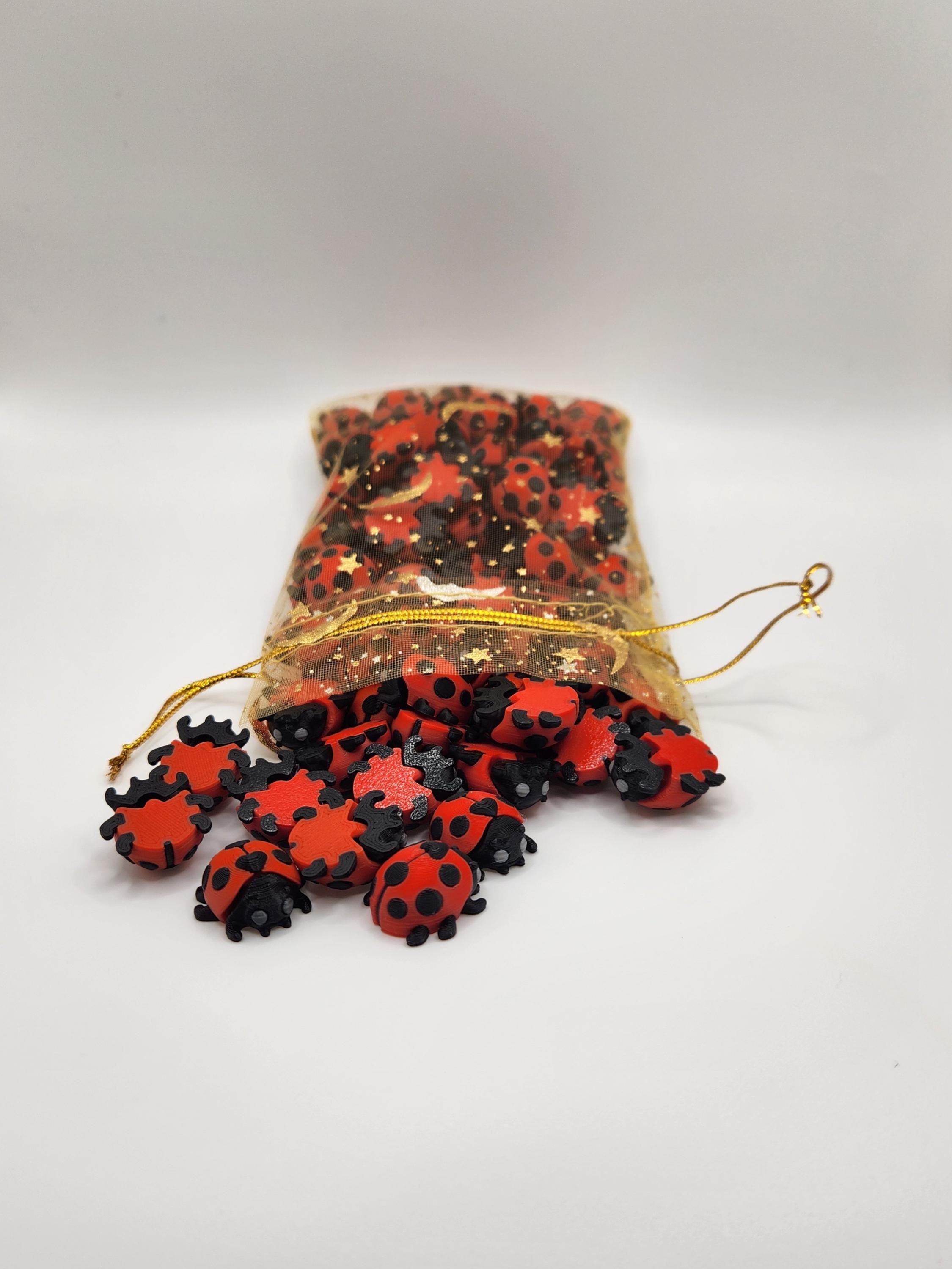 Ladybugs | 3D Printed | Articulated Flexi Bundle | Adorable Poseable 1 ...