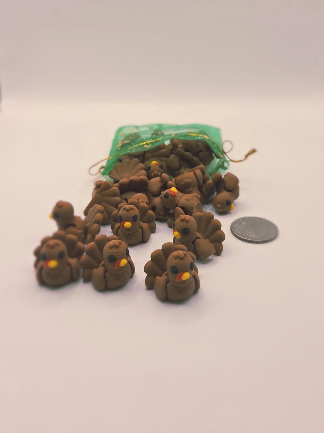 Turkey Mini | 3D Printed Articulated Flexi Turkey | Adorable Desk Toy ...
