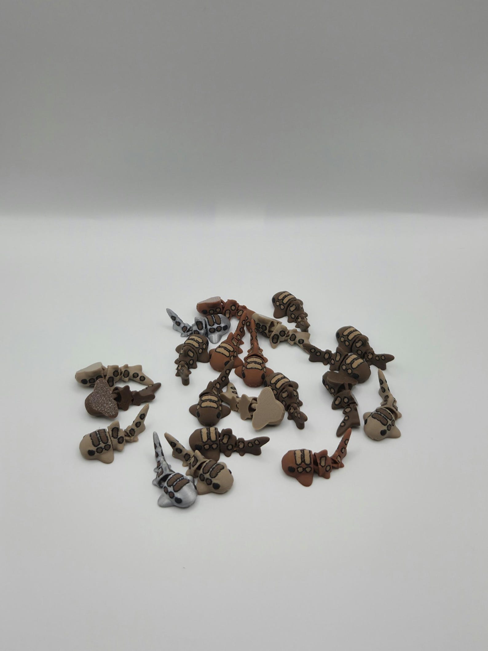 Cat Sharks | 3D Printed | Articulated Flexi Bundle | Adorable Poseable ...