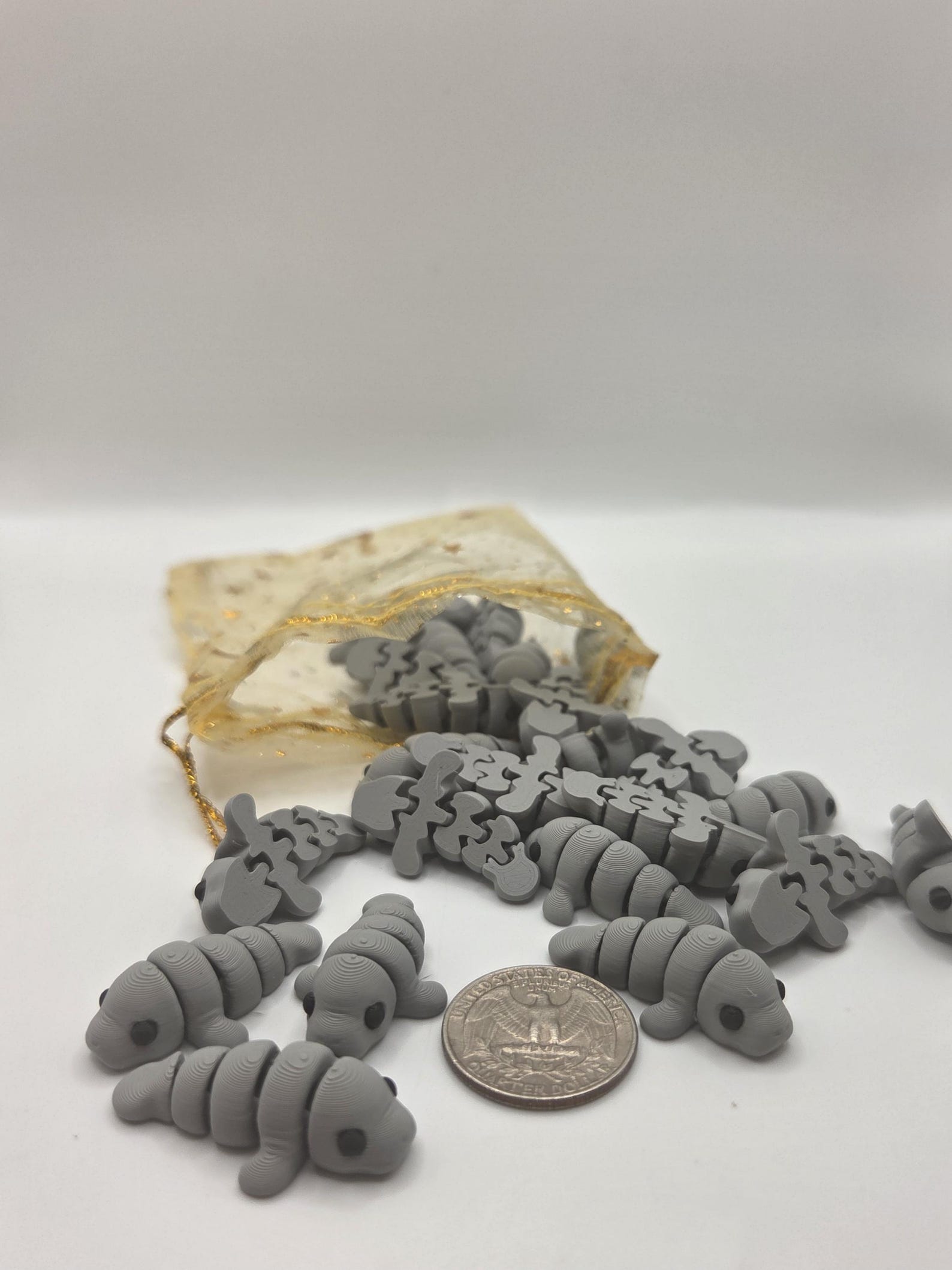 Manatee | 3D Printed | Articulated Flexi Bundle | Adorable Poseable 1 ...