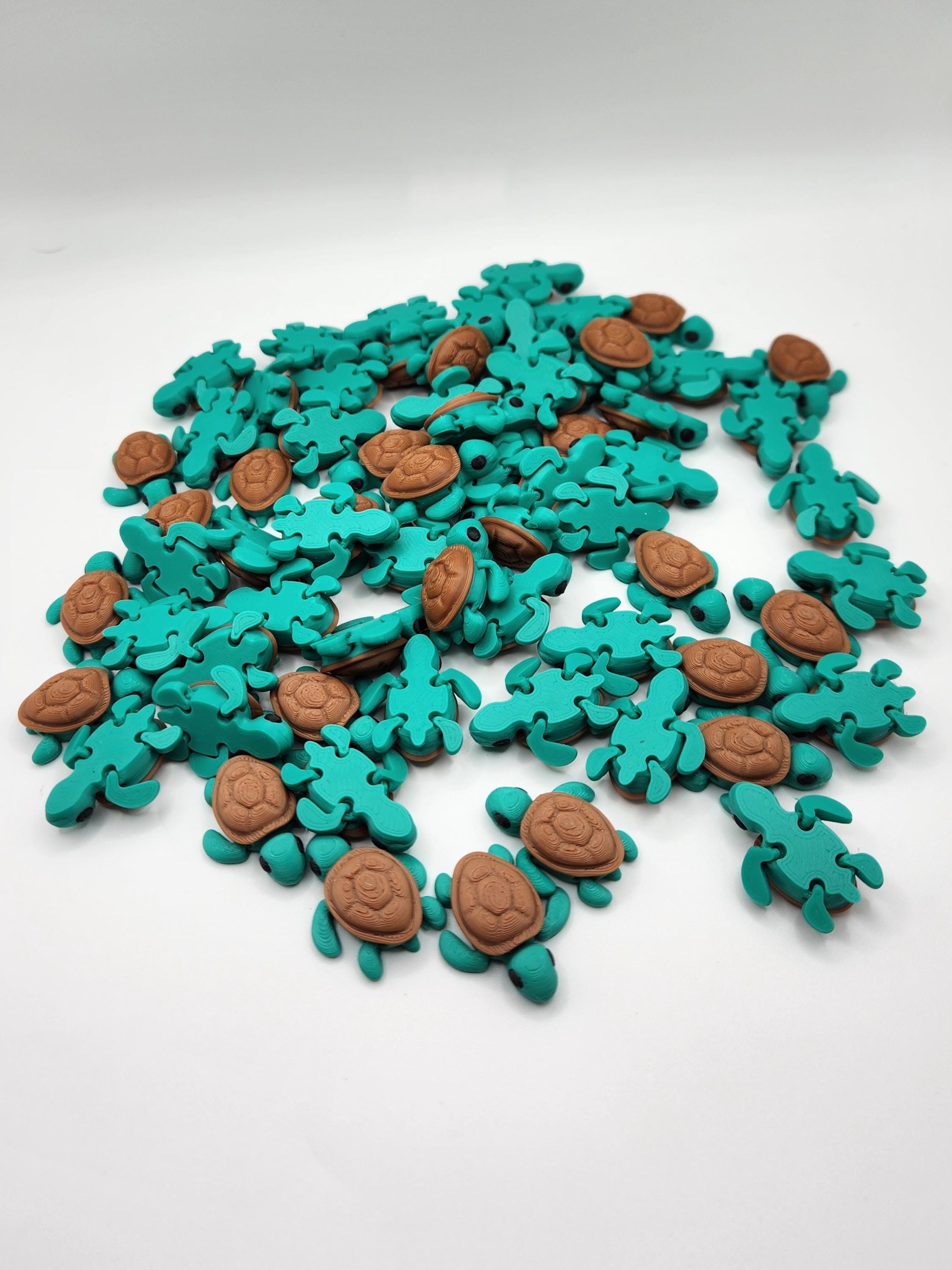 Turtles | 3D Printed | Articulated Flexi Bundle | Adorable Poseable ~1 ...
