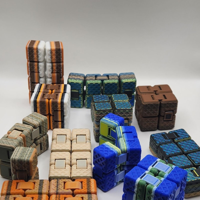 Infinity Cube Fidget Toy - Etsy