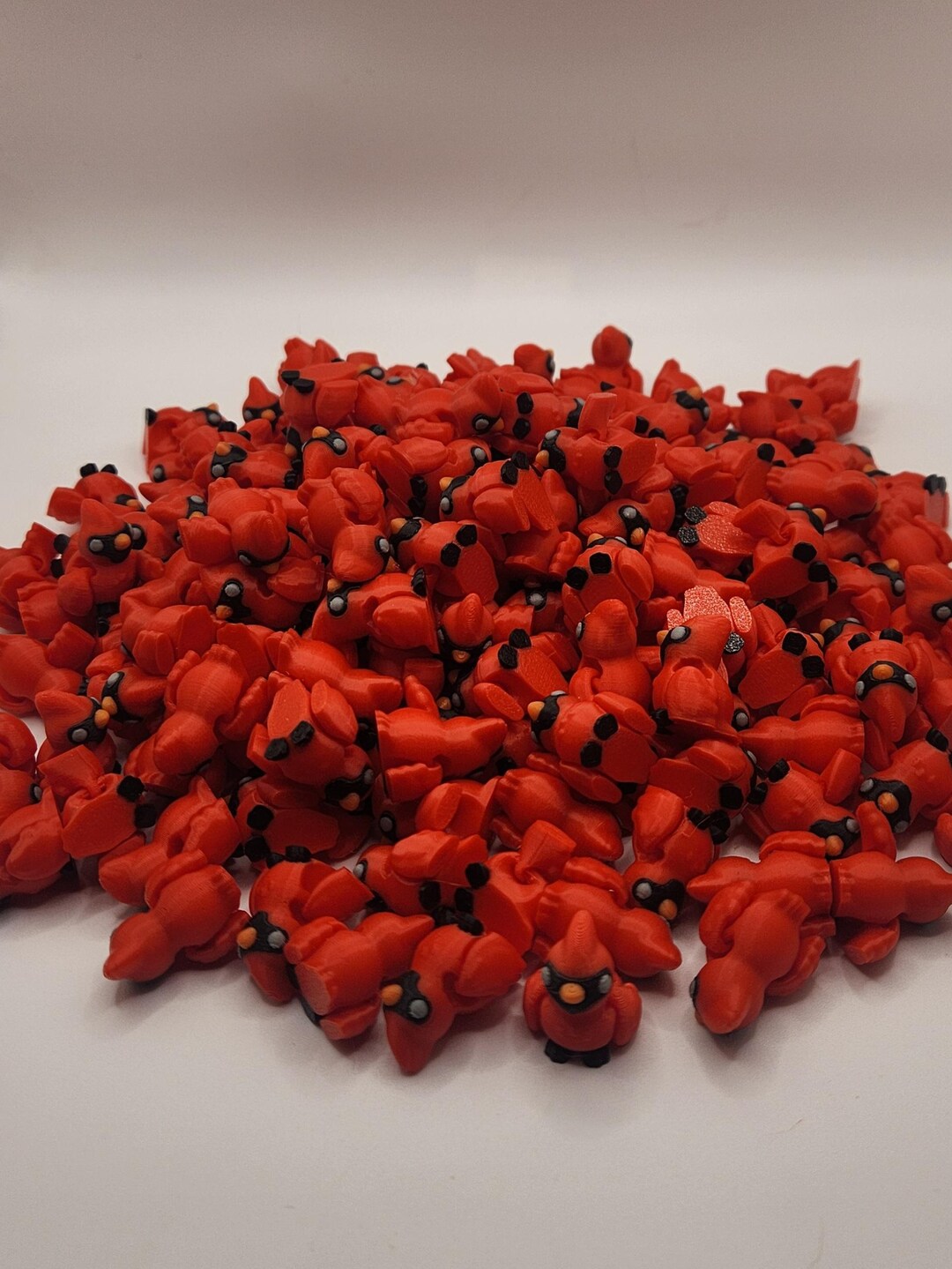 Cardinals | 3D Printed | Articulated Flexi Bundle | Adorable Poseable ...