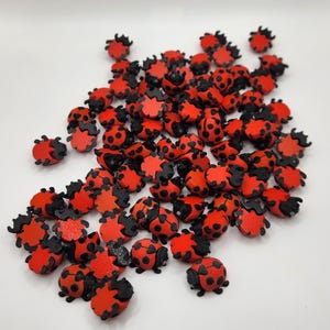 Mini Articulated Ladybug Toy - Tiny 3D Printed Poseable Insect - Cute ...