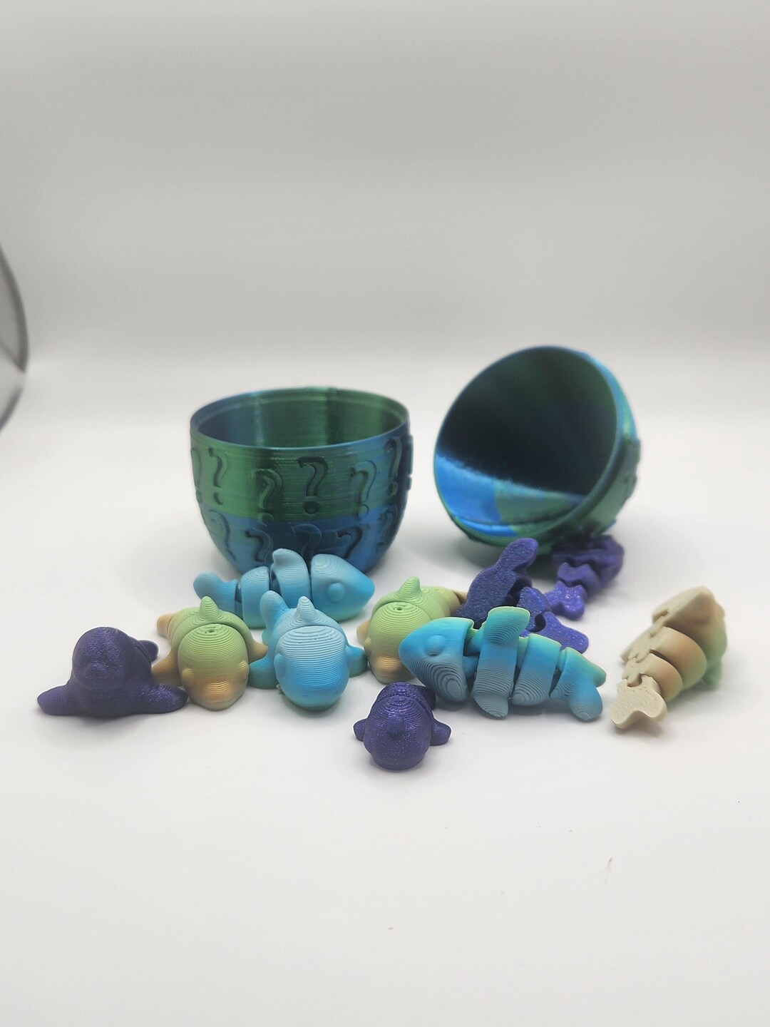 Super Miniatures Myster Egg-mini Creatures-mini Sea Creatures-mini ...