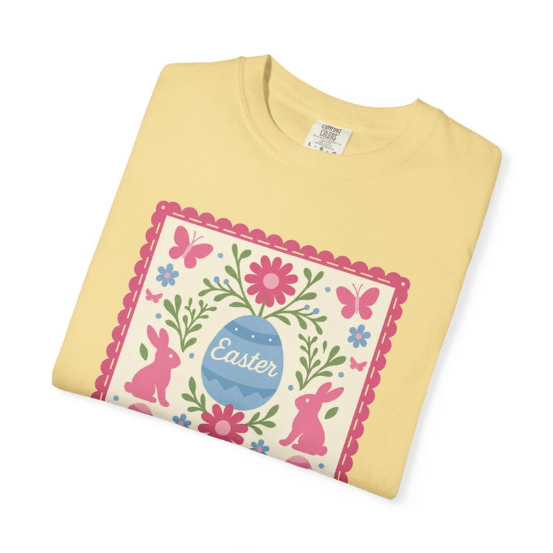 Easter Otomi Pattern Shirt, Comfort Colors T-shirt - Etsy