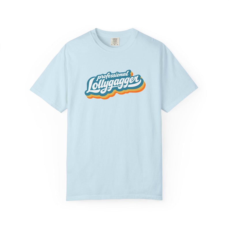 Professional Lollygagger Retro Style Shirt, Comfort Colors T-shirt - Etsy