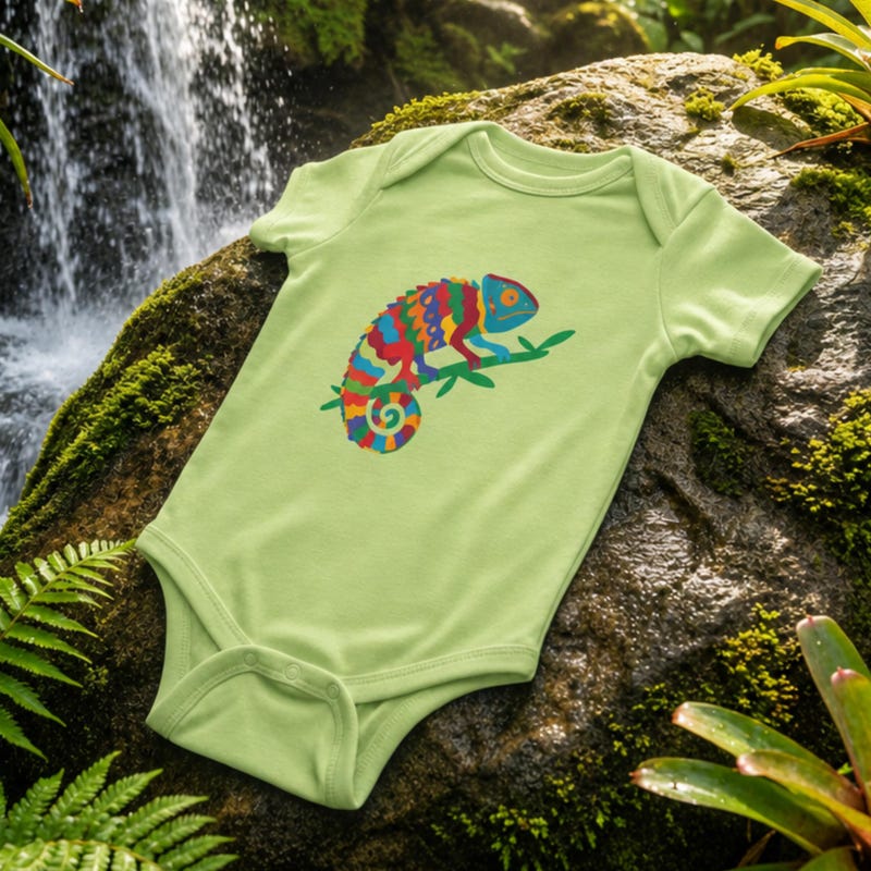 Chameleon Onesie - Etsy
