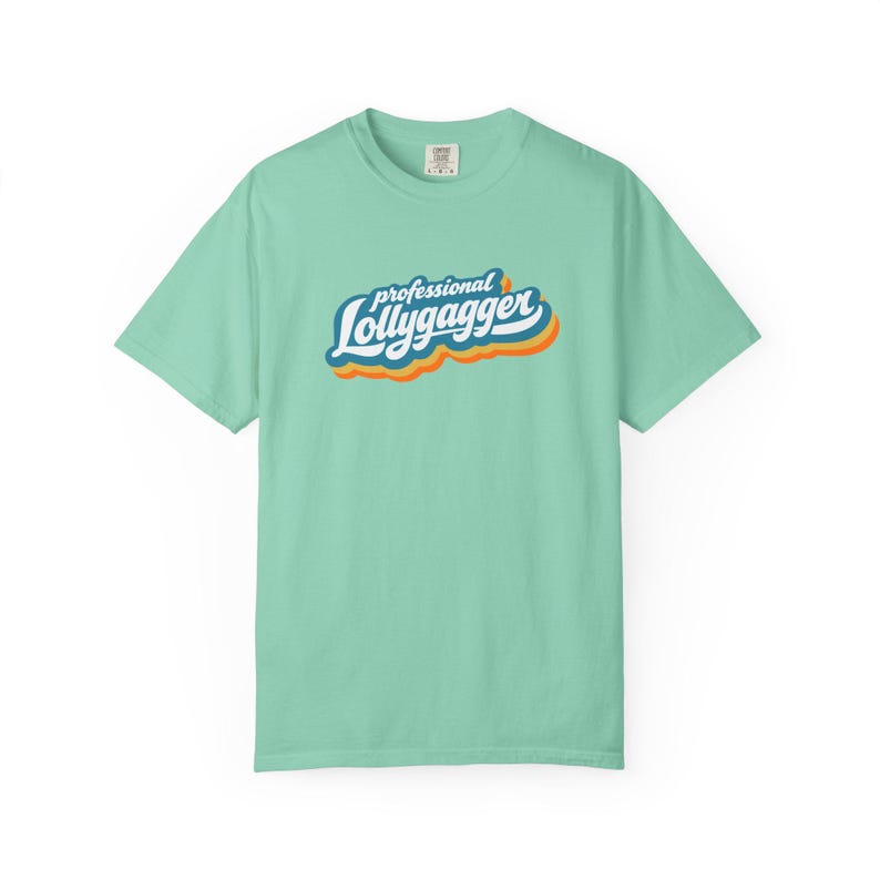 Professional Lollygagger Retro Style Shirt, Comfort Colors T-shirt - Etsy