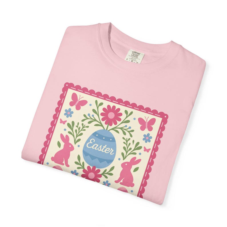 Easter Otomi Pattern Shirt, Comfort Colors T-shirt - Etsy