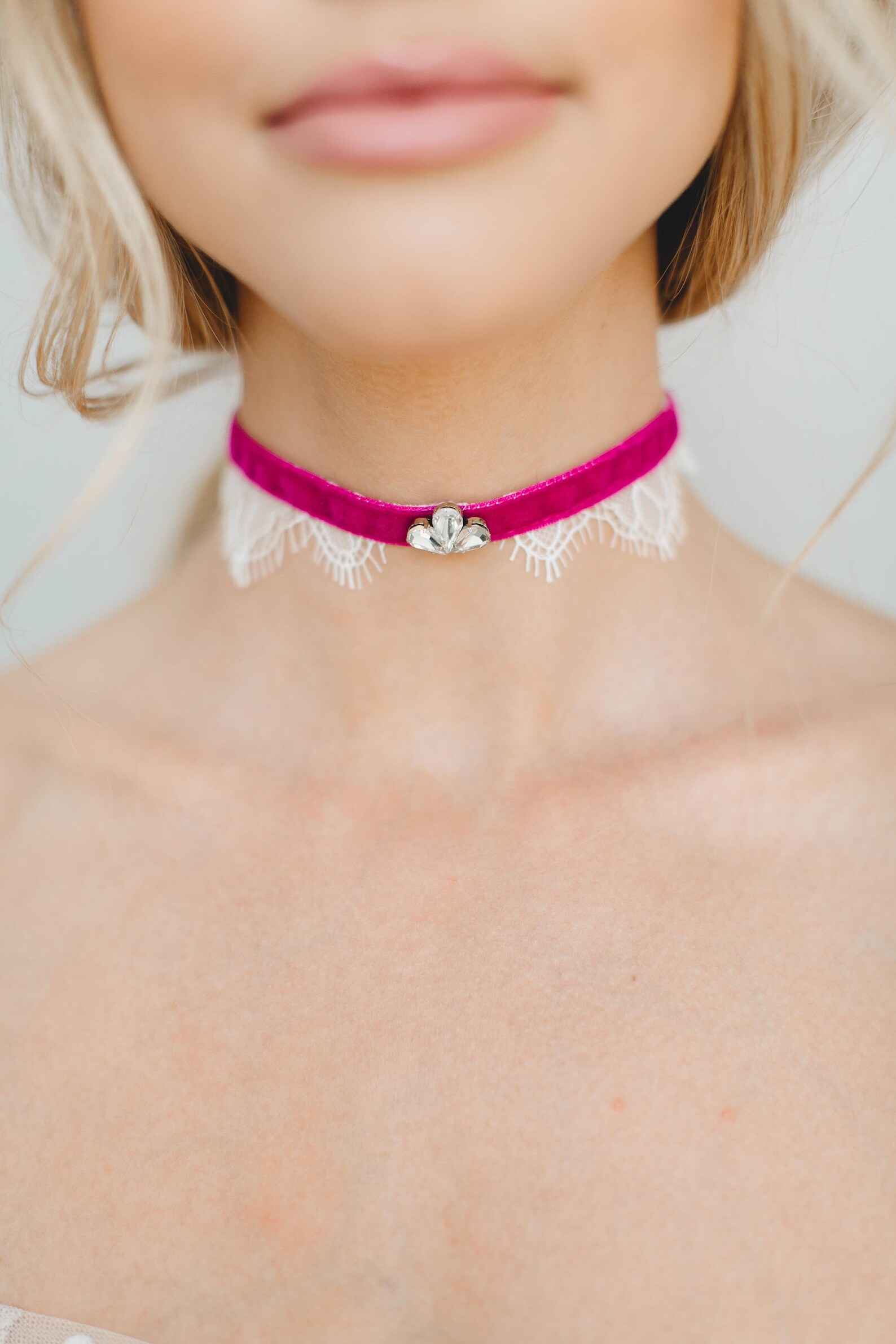 Boho Velvet Choker Boho Necklace Ideas Summer Boho Choker - Etsy