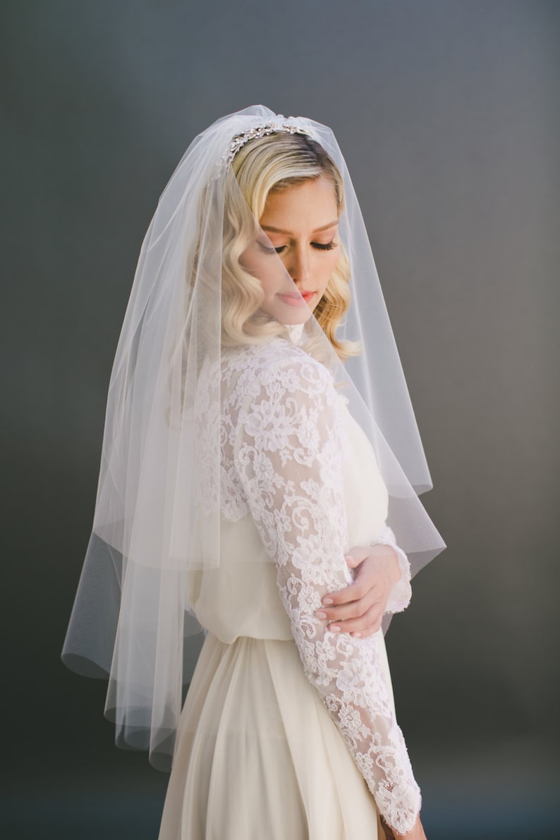 Little Something Wedding Veil Bridal Veil 1 Tier Veil 2 - Etsy