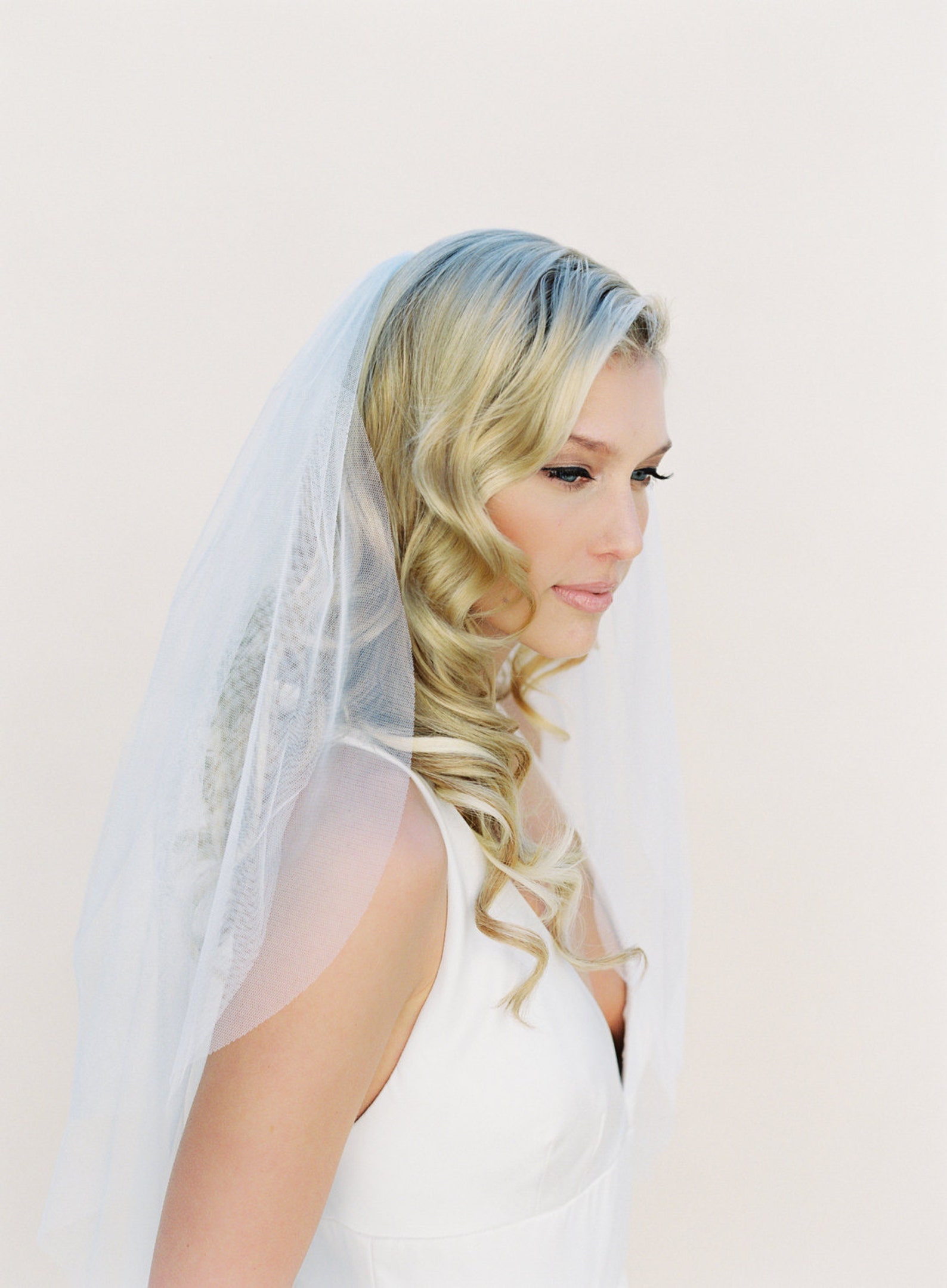 Bridal Veil, English Net Veil, Ivory Veil, Two Tier Veil, One Tier Veil ...