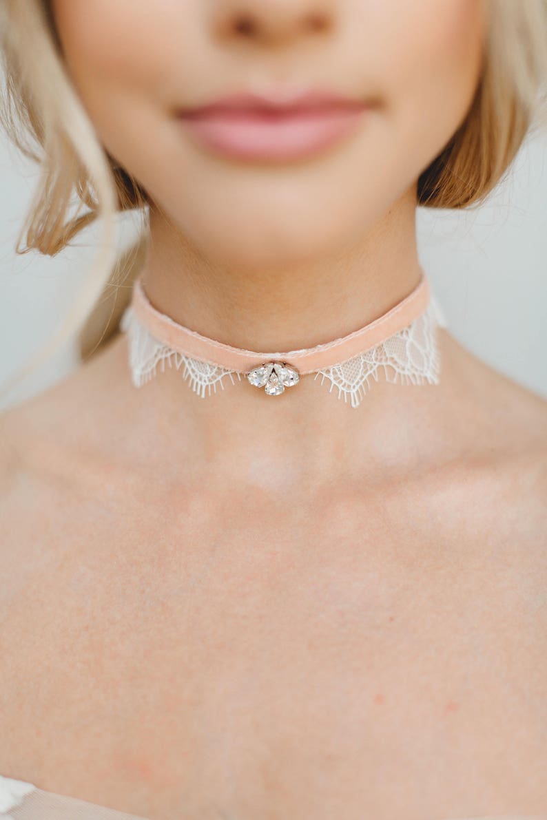 Boho Velvet Choker Boho Necklace Ideas Summer Boho Choker - Etsy