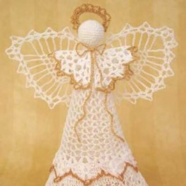 Crochet Angel Topper - Etsy