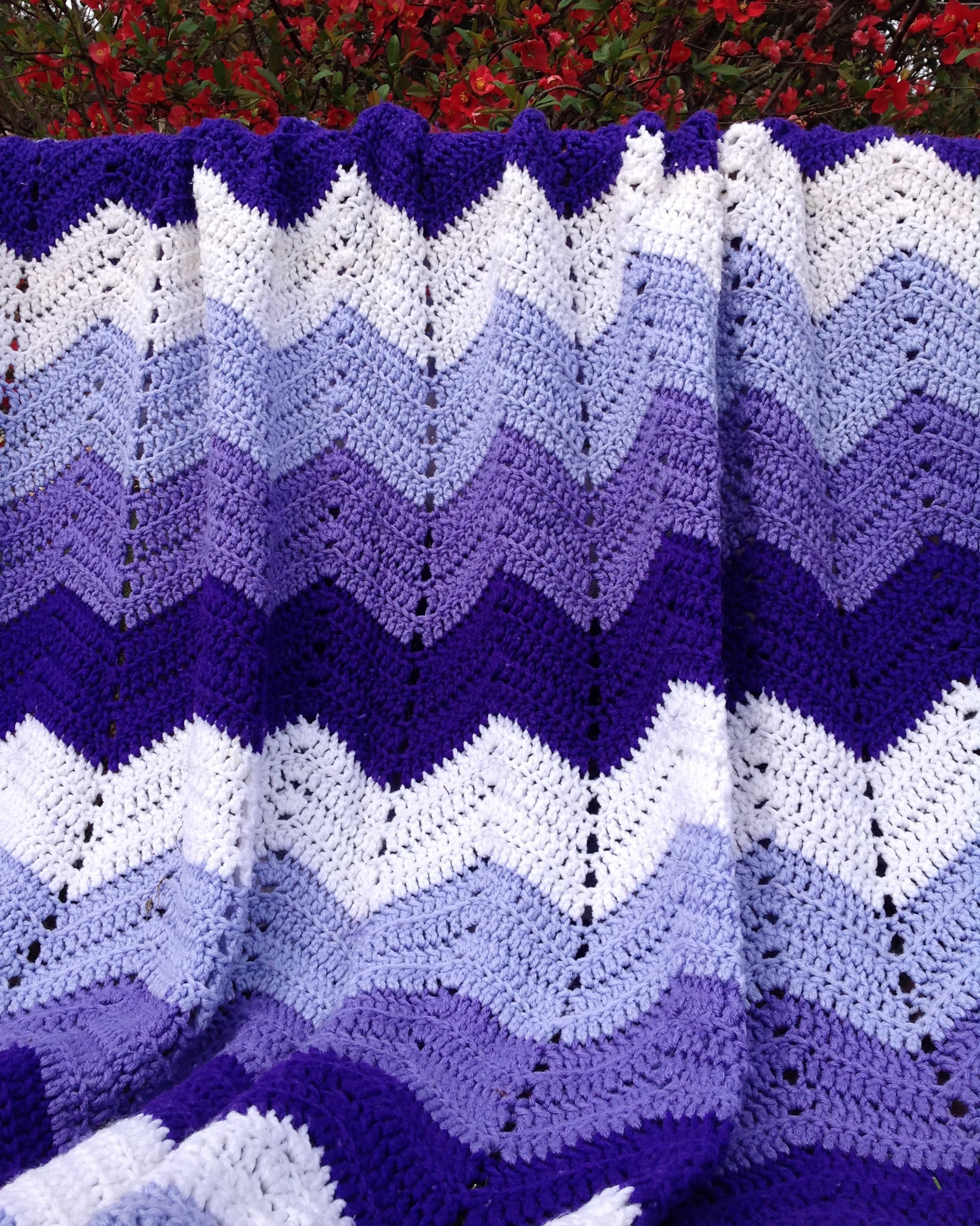 Crochet Ripple Afghan Patternripple Afghan Patterncrochet | Etsy