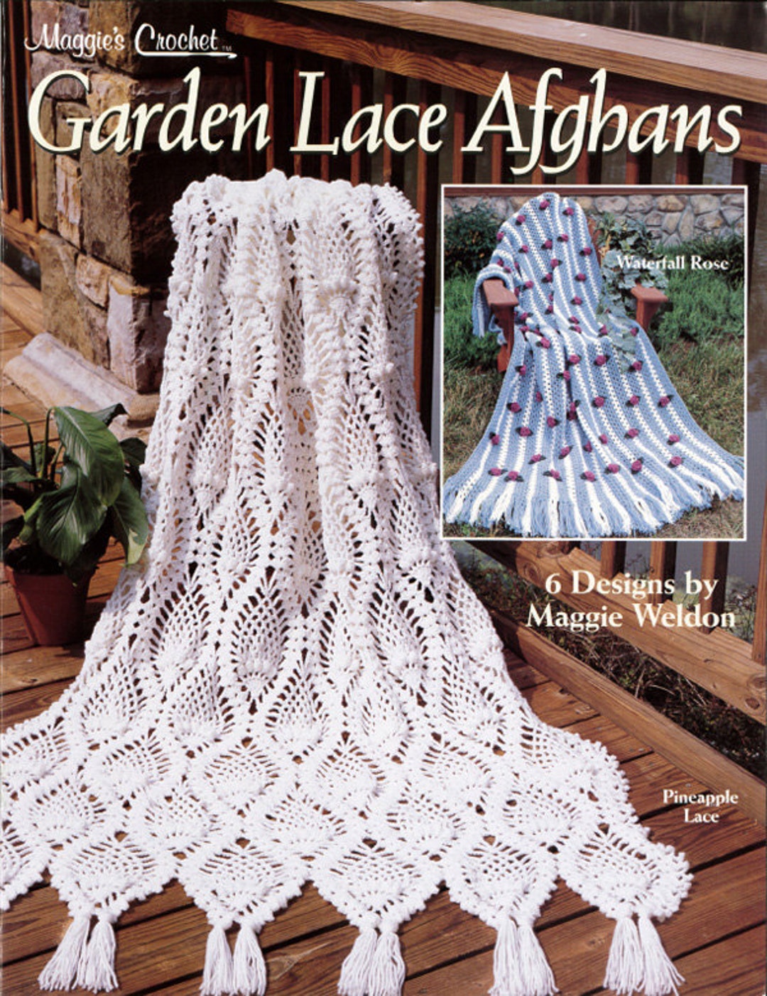 Garden Lace Afghans Crochet Pattern PDF Download,crochet Lace Afghans ...