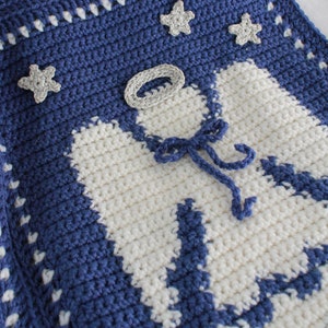 Angel Afghan Crochet Pattern, Christmas Blanket (PDF Download) - Etsy