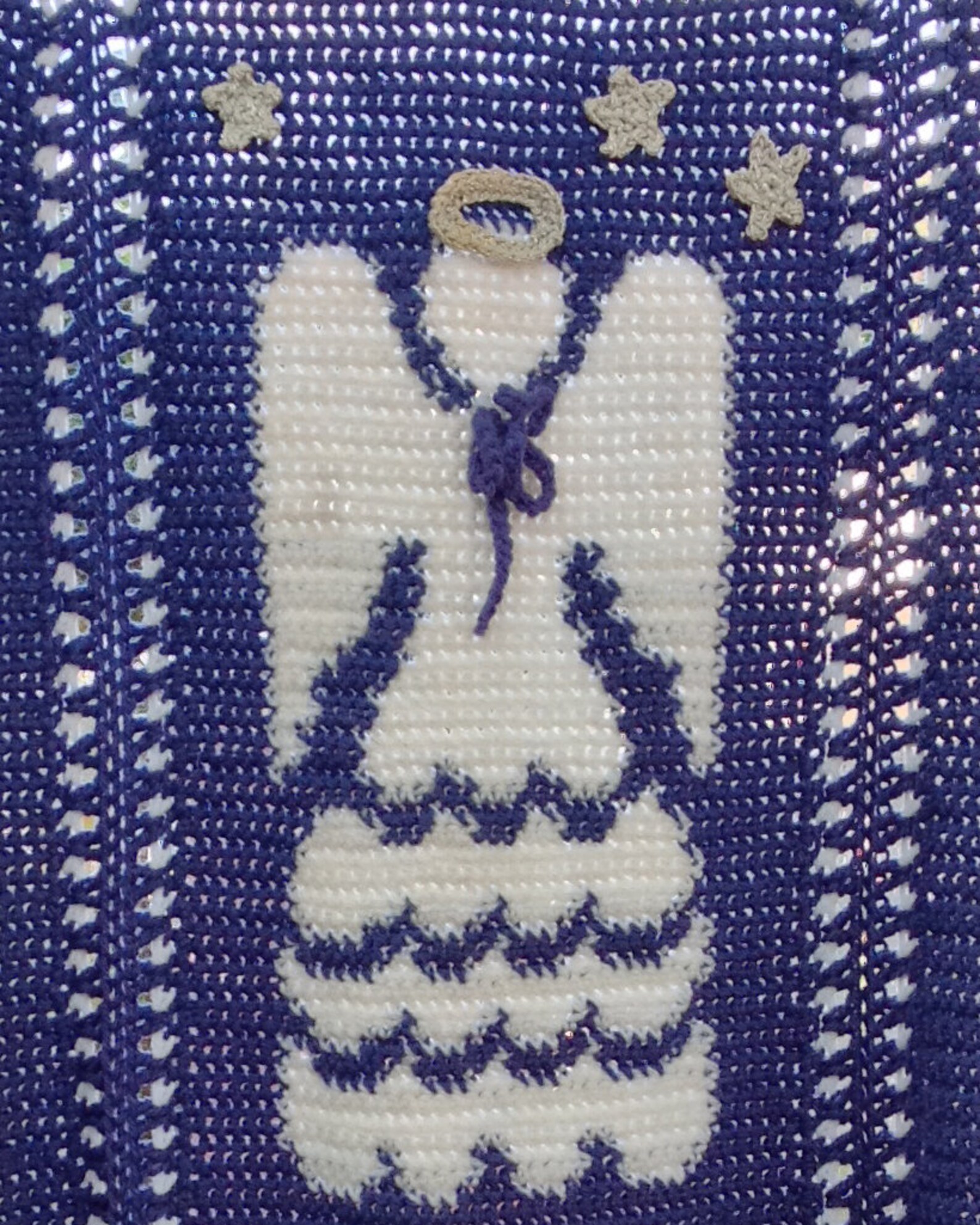Angel Afghan Crochet Pattern, Christmas Blanket (PDF Download) - Etsy