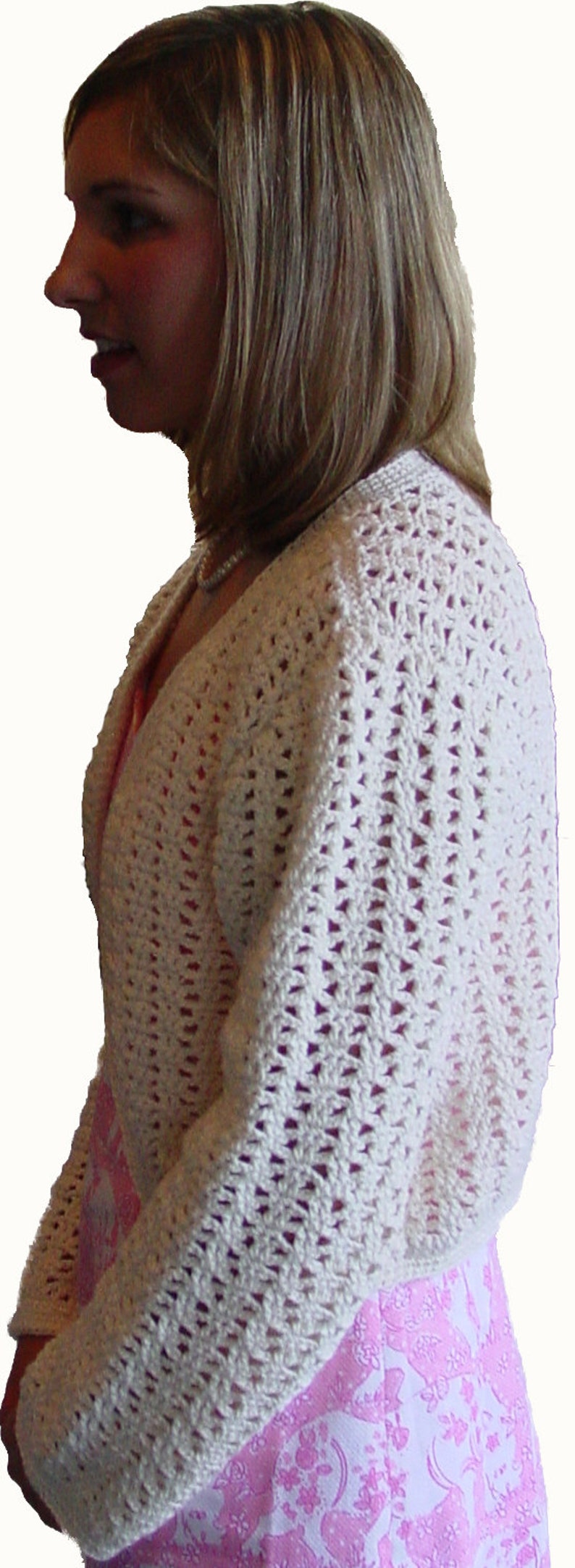 Destiny Bolero Crochet Pattern PDF Downloadshrug - Etsy