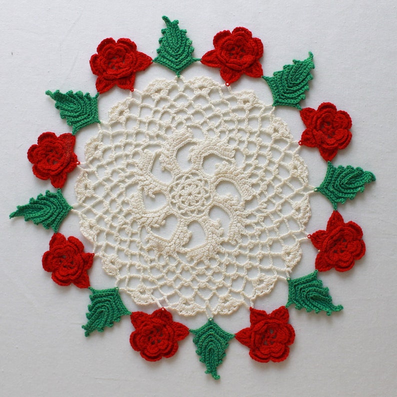 Vintage Christmas Doilies Crochet Pattern PDF Download - Etsy