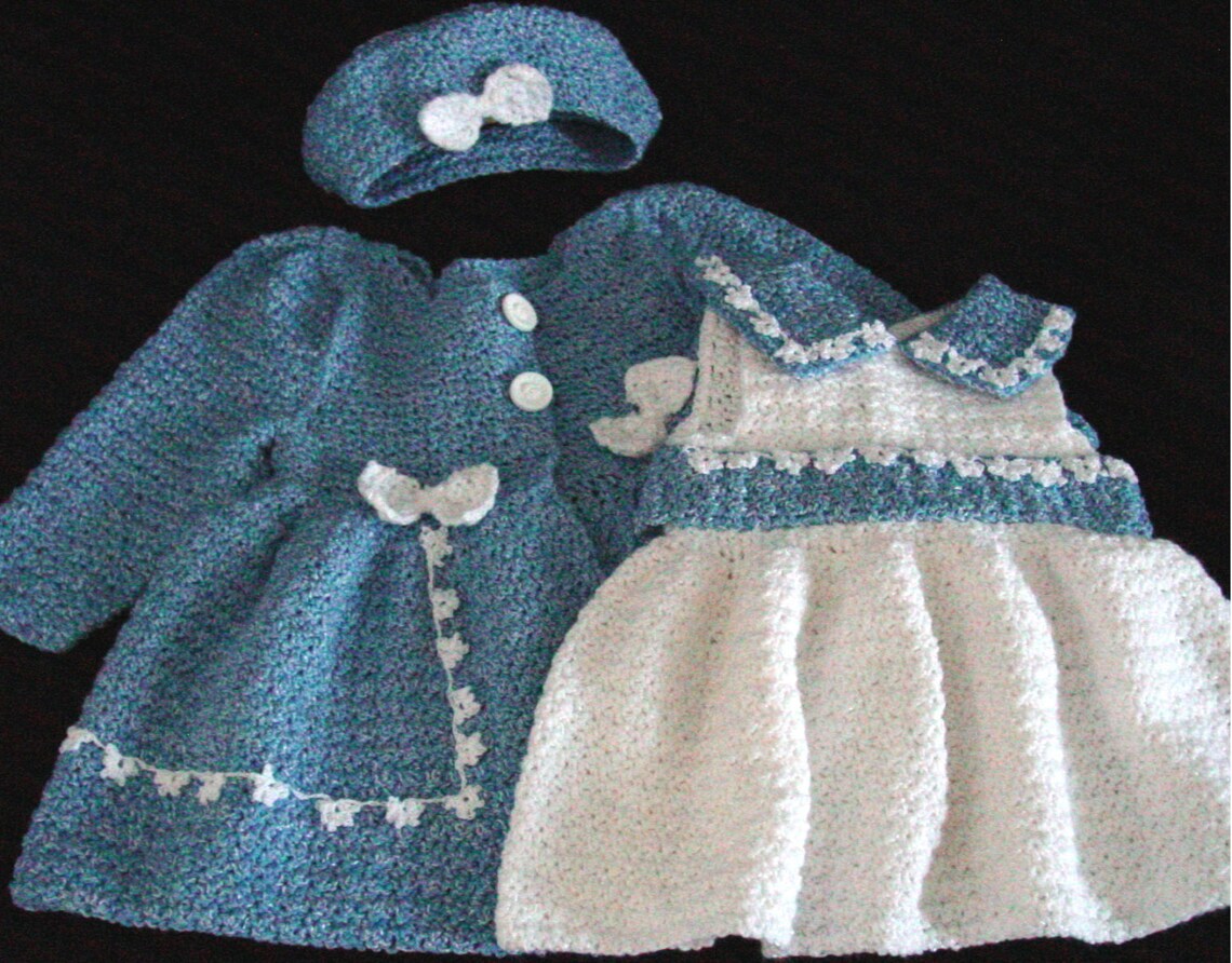 Bon Bon Dress & Jacket Crochet Pattern PDF Download,crochet Easter ...