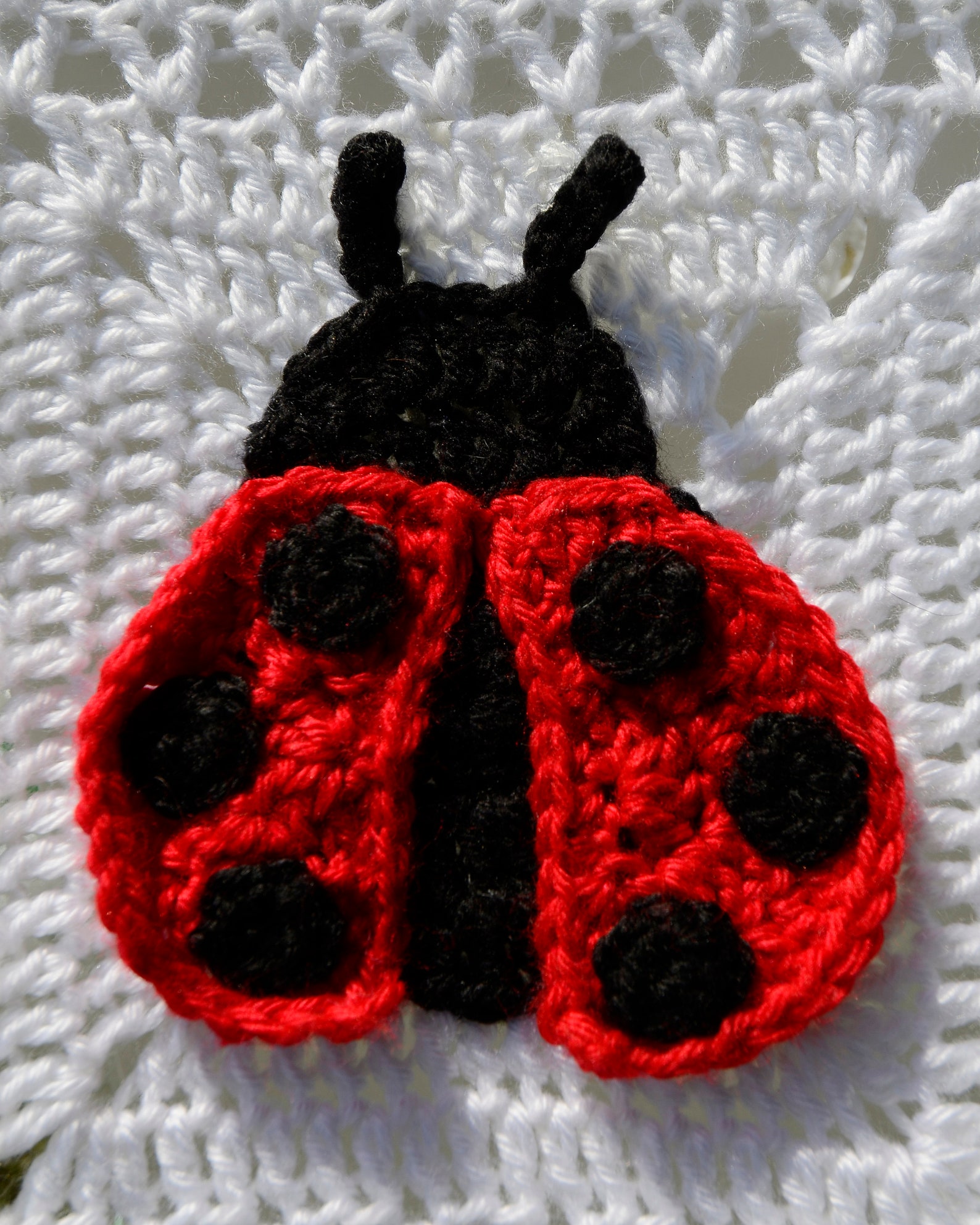 Ladybug Afghan & Pillow Set Crochet Pattern PDF Downloadlady - Etsy