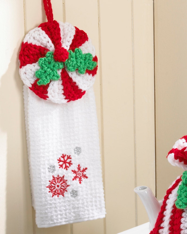 Peppermint Kitchen Set Crochet Pattern PDF Downloadpeppermint - Etsy