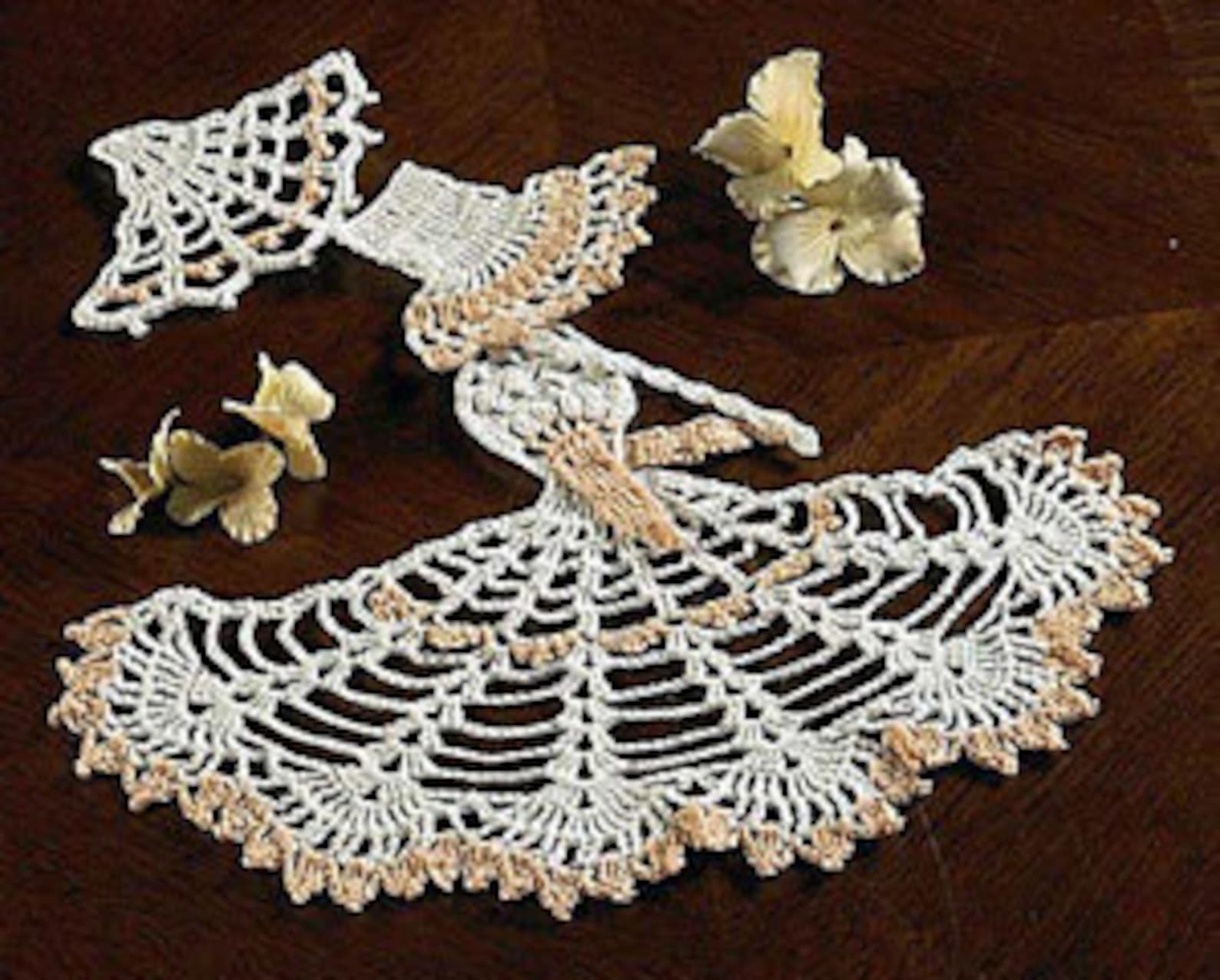 Crinoline Ladies Crochet Pattern PDF Downloadbride - Etsy