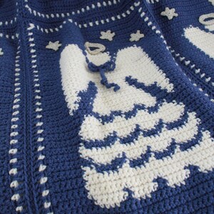 Angel Afghan Crochet Pattern, Christmas Blanket (PDF Download) - Etsy